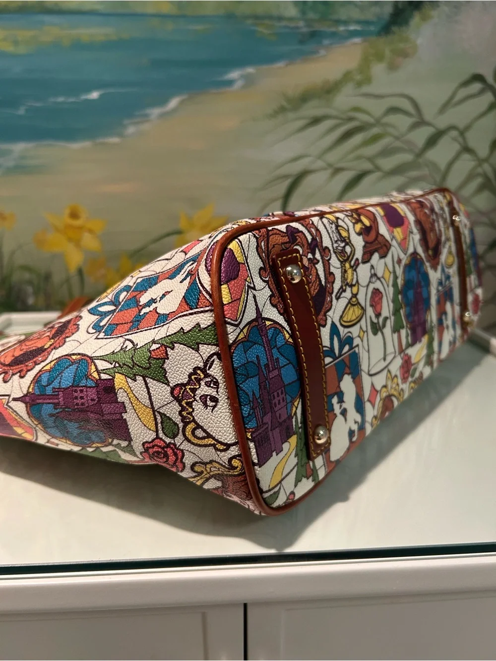 Dooney & Bourke | Bags | Disney Dooney Bourke Beauty And The Beast ...